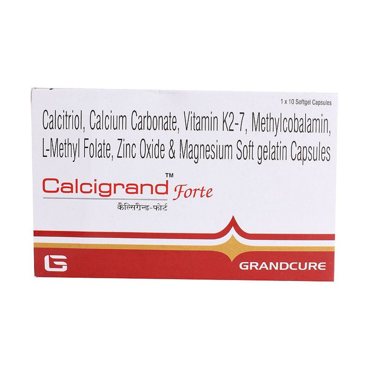 Calcigrand Forte Capsule 10's Price, Uses, Side Effects, Composition ...