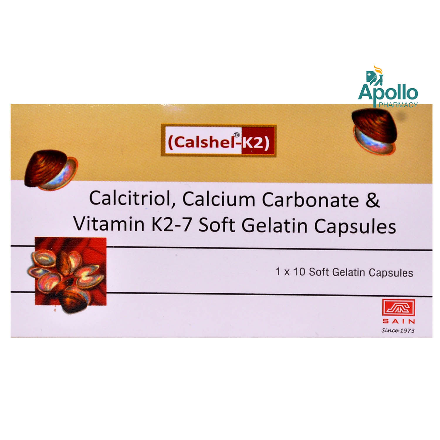 Calshel-K2 Capsule 10's Price, Uses, Side Effects, Composition - Apollo ...