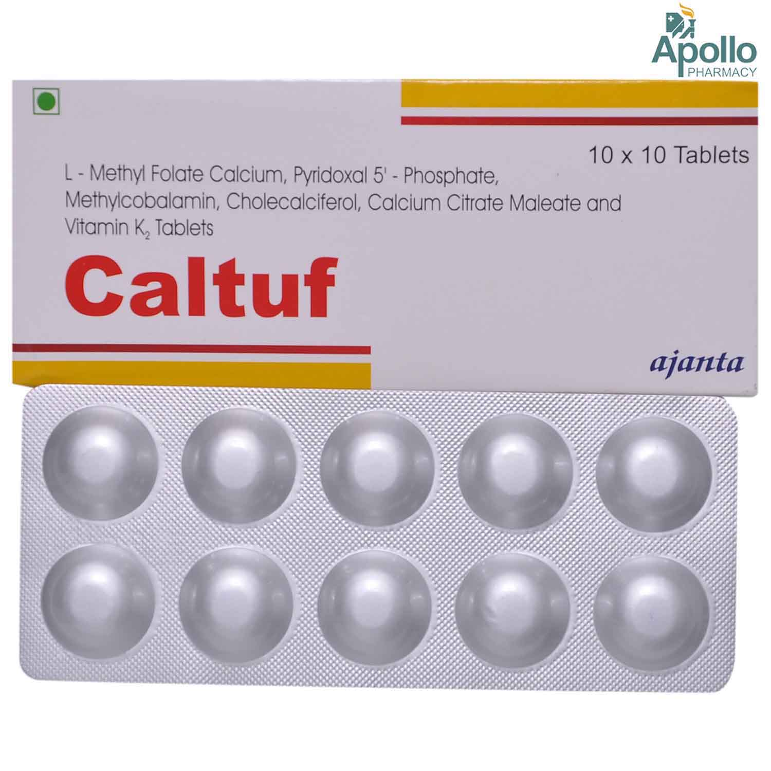 Caltuf Tablet 10's Price, Uses, Side Effects, Composition - Apollo Pharmacy