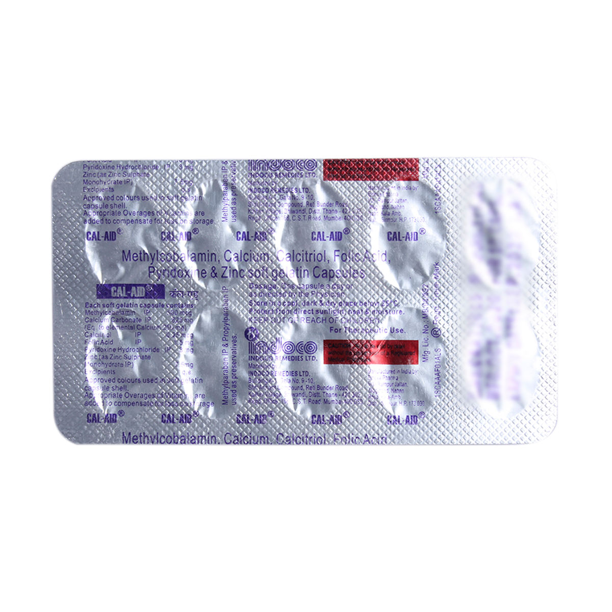 Cal-Aid Capsule 10's Price, Uses, Side Effects, Composition - Apollo ...