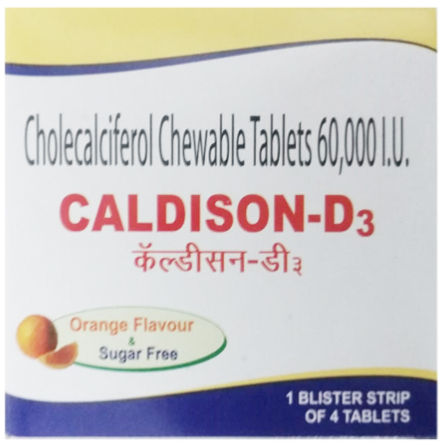 Caldison D3 Tablet 4's Price, Uses, Side Effects, Composition - Apollo ...