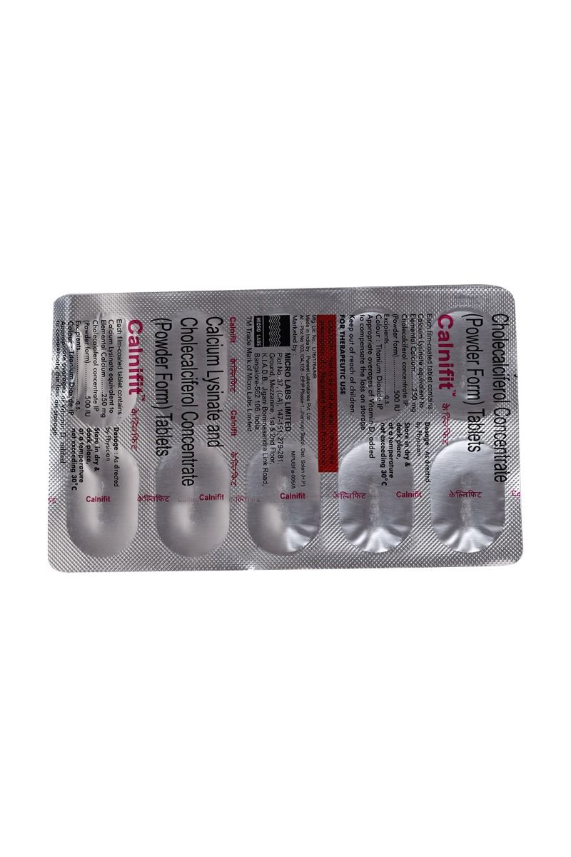 CALNIFIT TABLET Price, Uses, Side Effects, Composition - Apollo Pharmacy