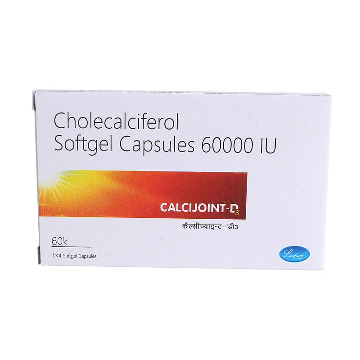 Calcijoint D3 60K Capsule 4's Price, Uses, Side Effects, Composition ...