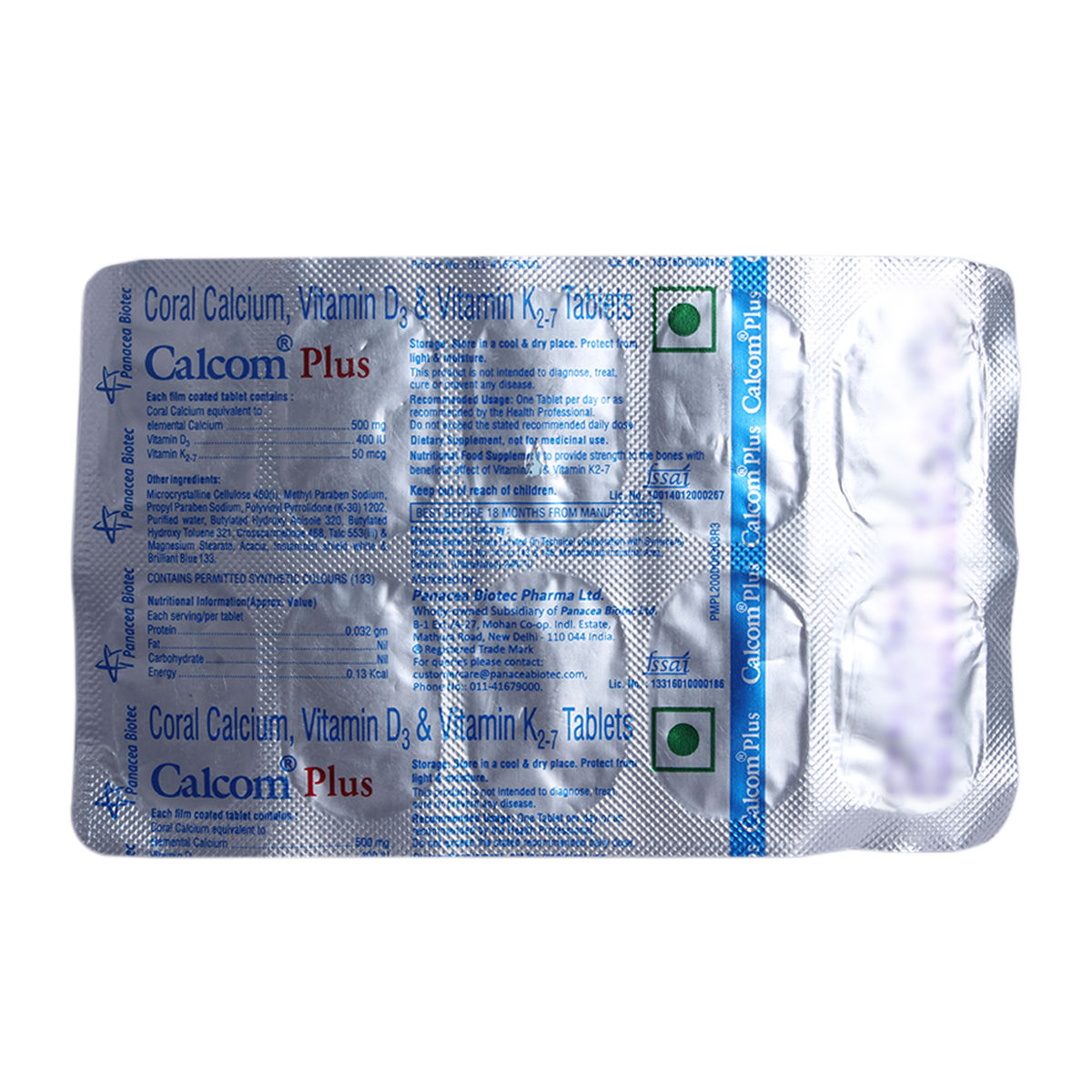 Calcom Plus Tablet 10's Price, Uses, Side Effects, Composition - Apollo ...