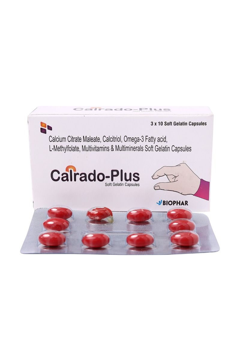 Calrado Plus Capsule 10's Price, Uses, Side Effects, Composition ...