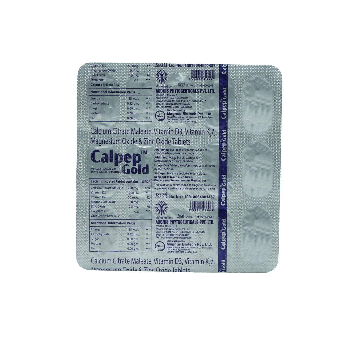 Calpep Gold Tablet 15's Price, Uses, Side Effects, Composition - Apollo ...