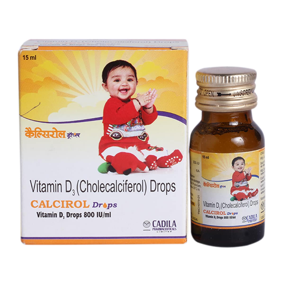 Calcirol Eve 800IU Drops 15ml Price, Uses, Side Effects, Composition ...