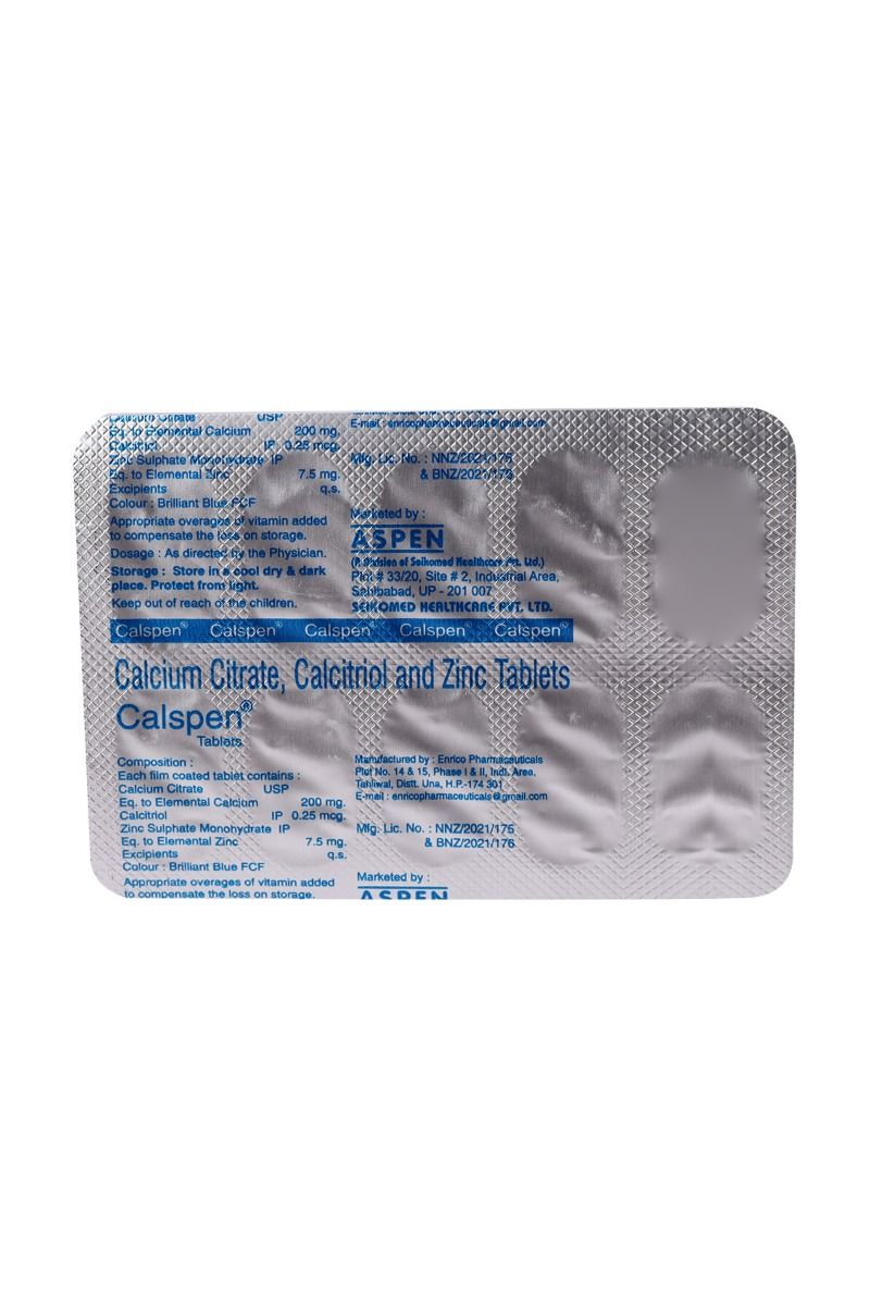 Calspen Tablet 10's Price, Uses, Side Effects, Composition - Apollo ...