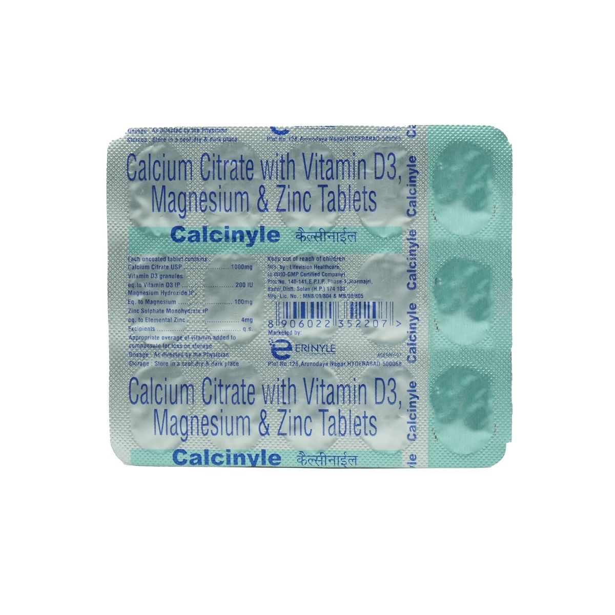 Calcinyle Tablet 15's Price, Uses, Side Effects, Composition - Apollo ...