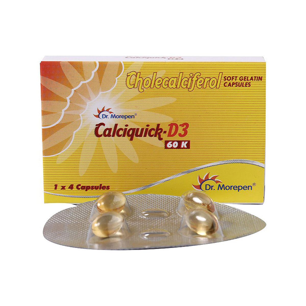 Calciquick-D3 60K Tablet 4's Price, Uses, Side Effects, Composition ...
