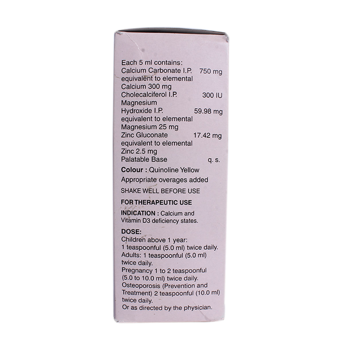 Calcinol D Suspension 200 ml Price, Uses, Side Effects, Composition ...