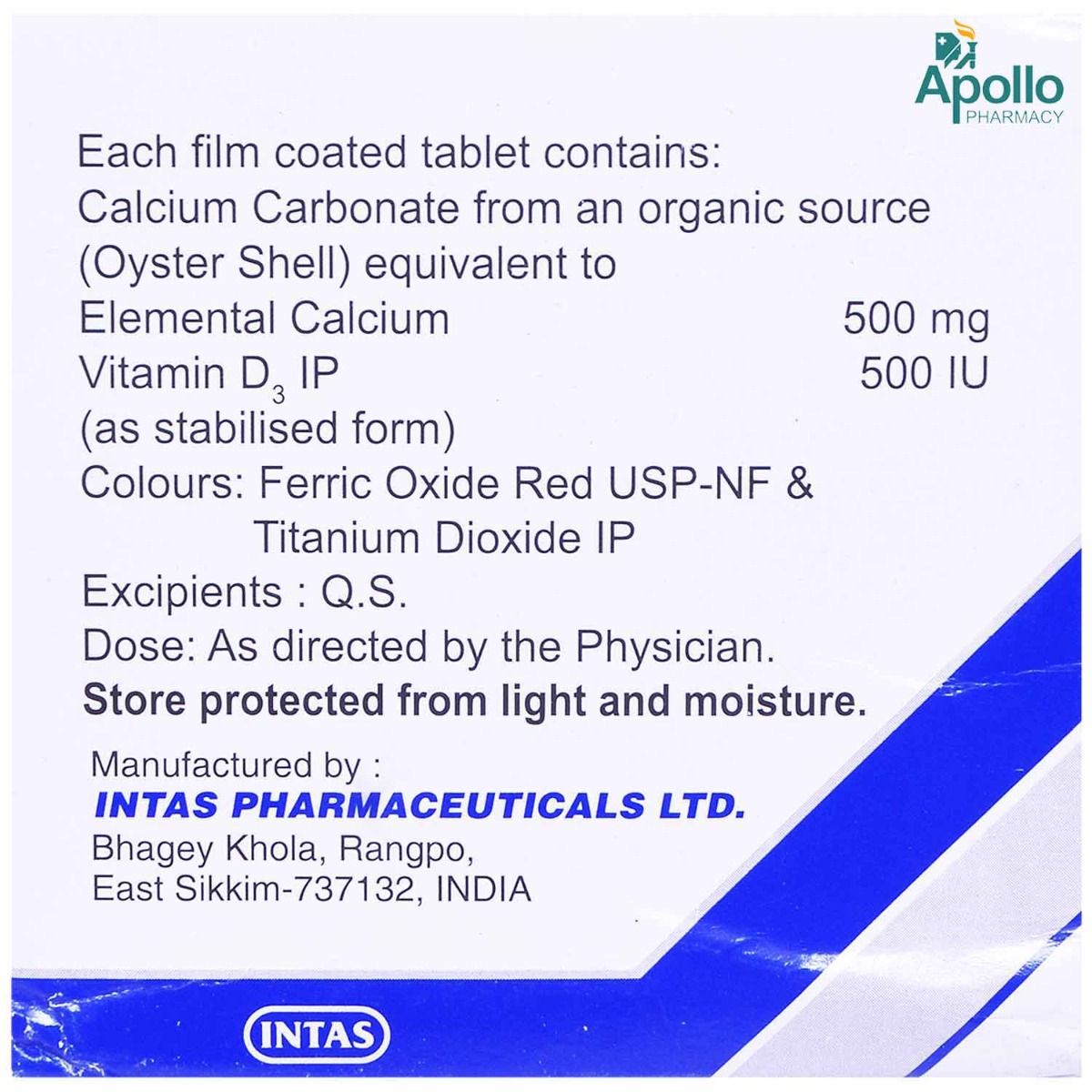 CALINTA D3 TABLET 15'S Price, Uses, Side Effects, Composition - Apollo ...