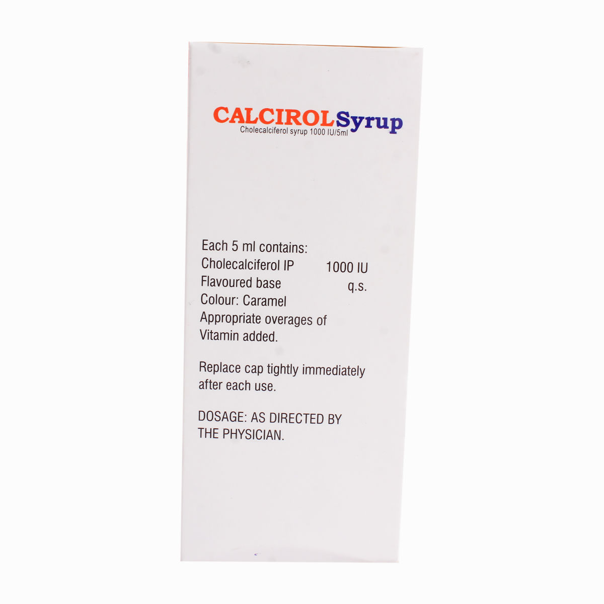 Calcirol Syrup 100 ml Price, Uses, Side Effects, Composition - Apollo ...