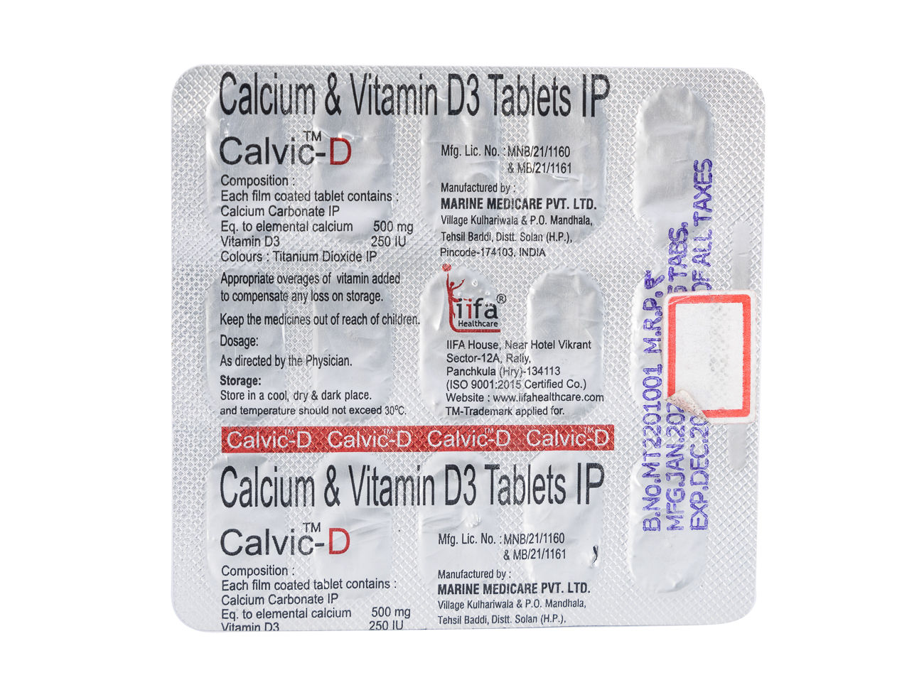 Calvic D Tablet 15's Price, Uses, Side Effects, Composition - Apollo ...