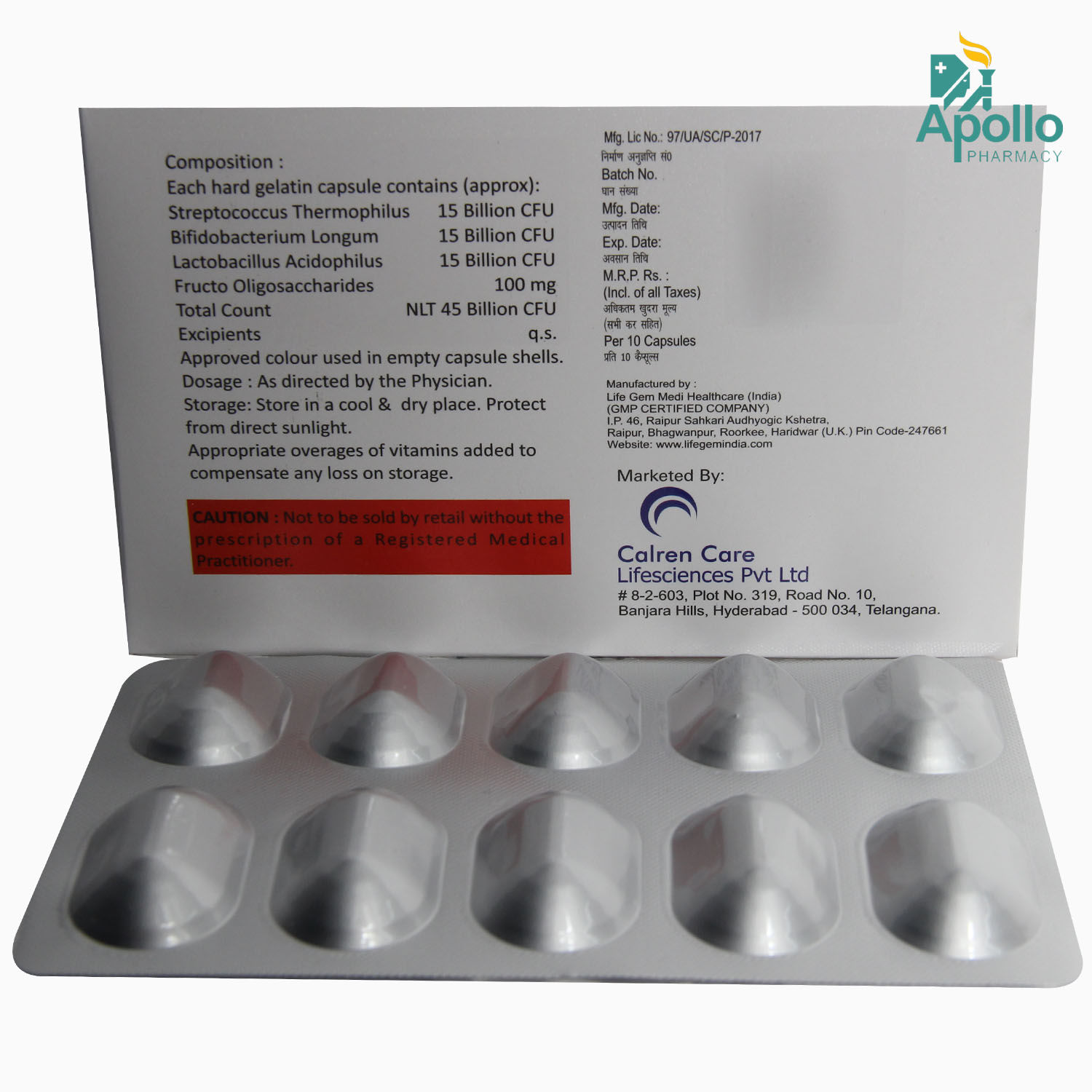 Celprotik-Forte Capsule 10's Price, Uses, Side Effects, Composition ...