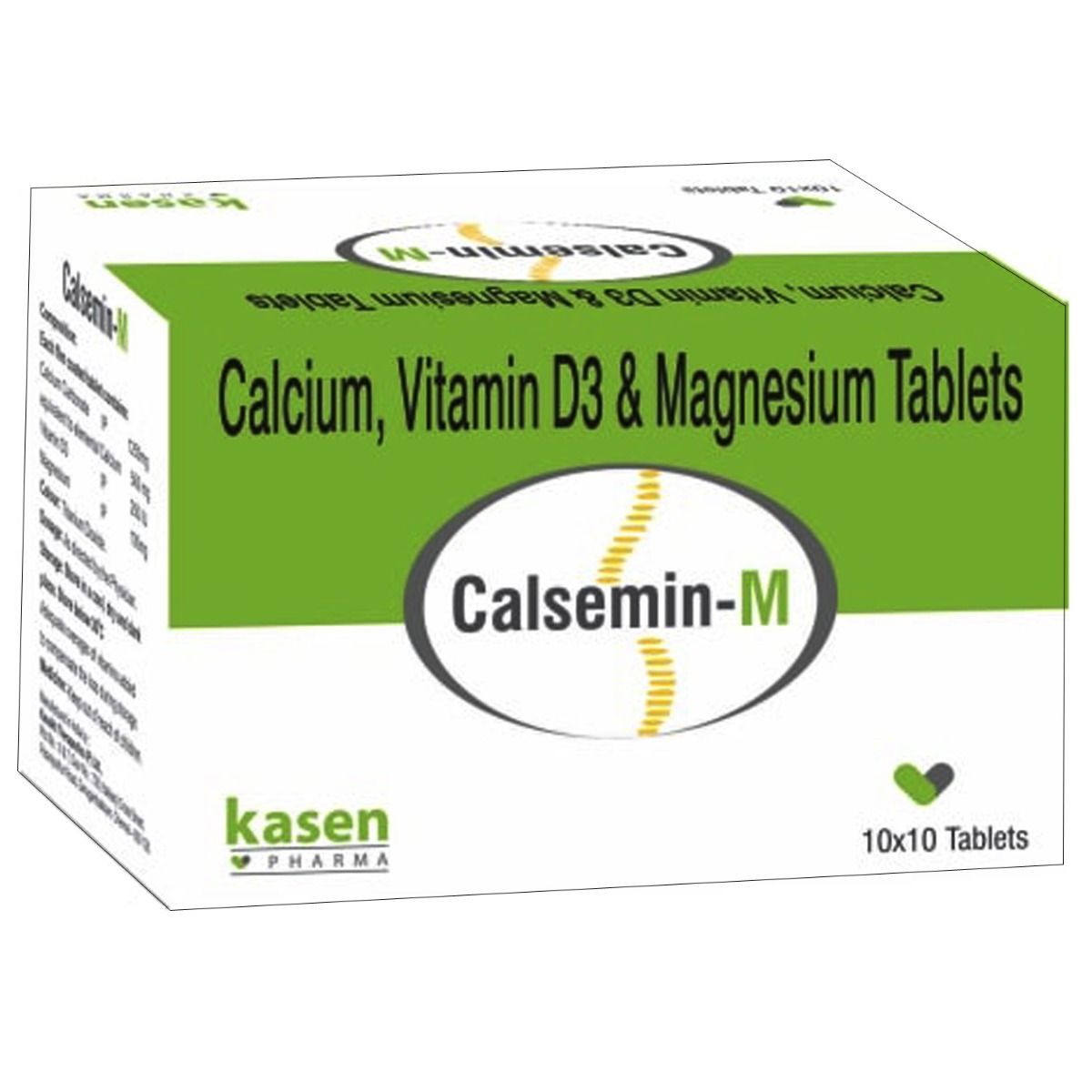 Calsemin-M Tablet 10'S Price, Uses, Side Effects, Composition - Apollo ...