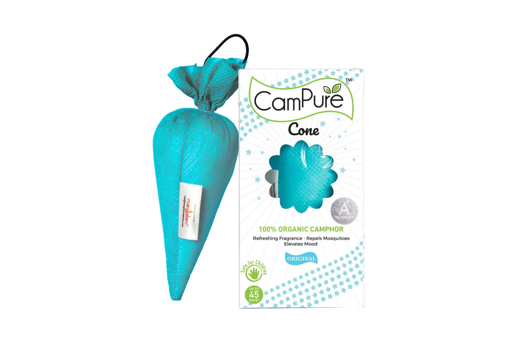 Campure Cone 100% Organic Camphor Original, 60 gm Price, Uses, Side ...