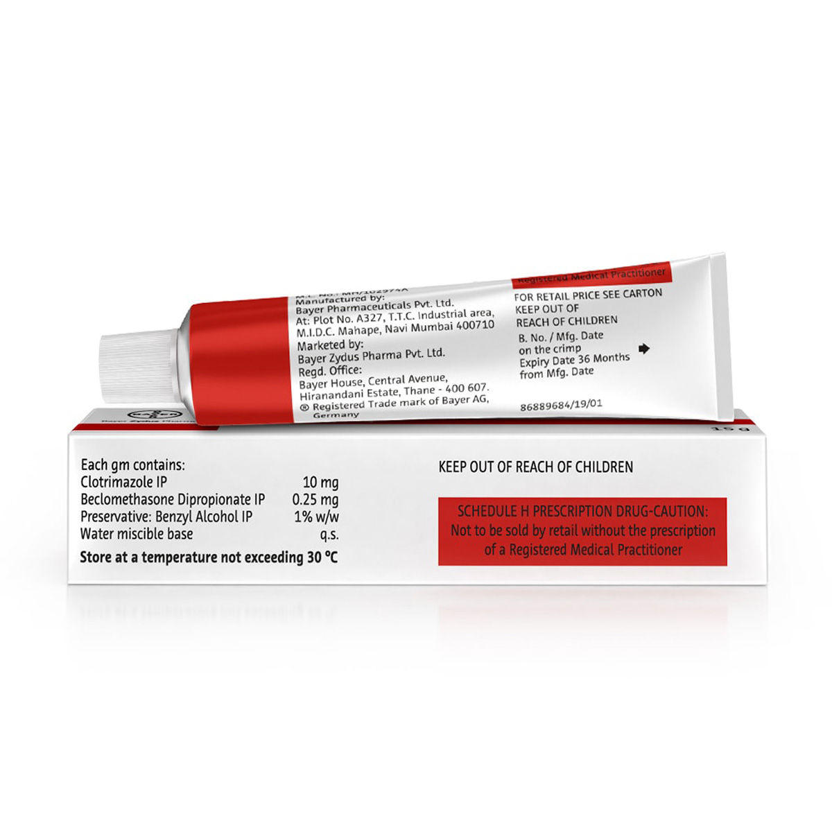 Canesten S Cream 15 gm Price, Uses, Side Effects, Composition - Apollo ...