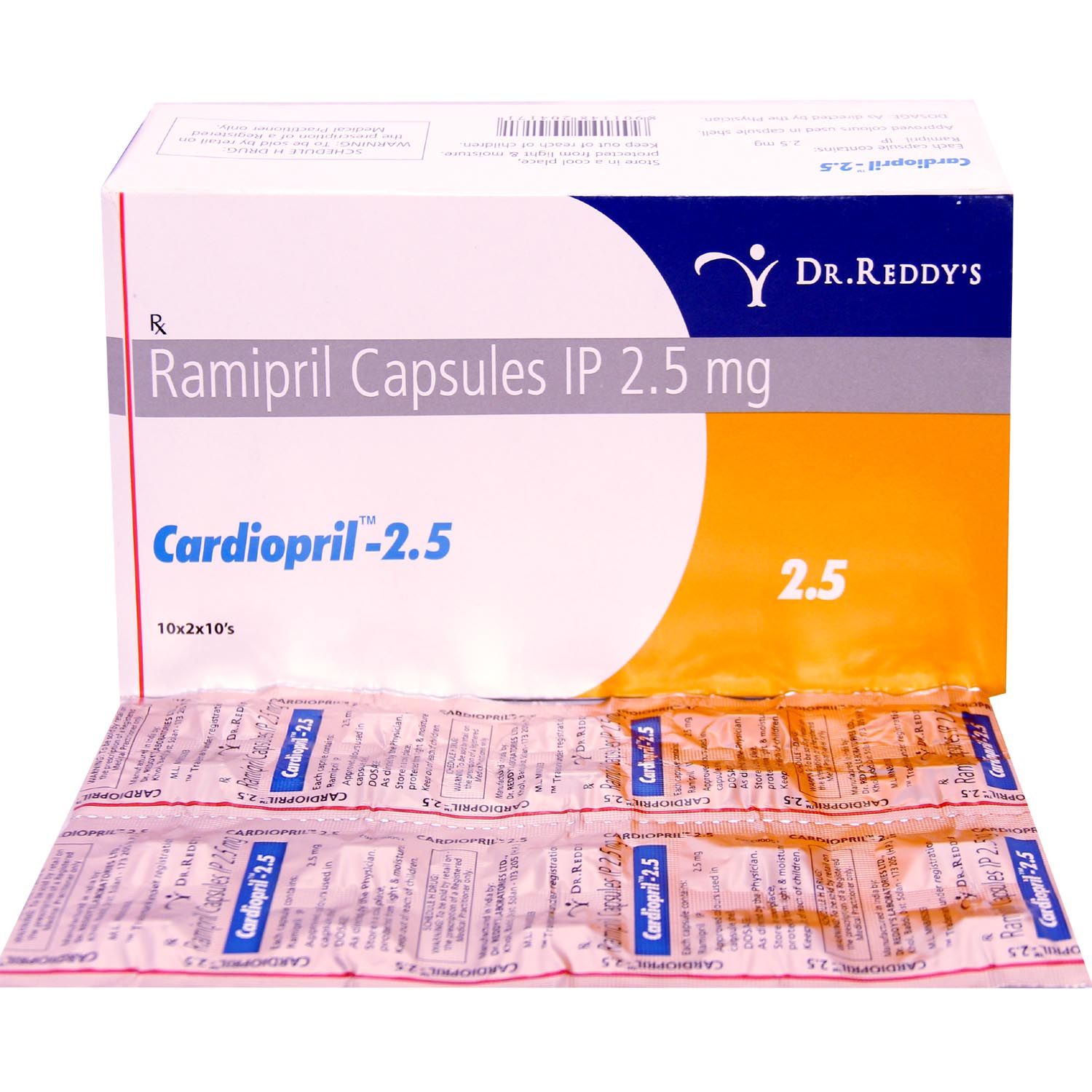 Cardiopril-2.5 Capsule 10's Price, Uses, Side Effects, Composition ...