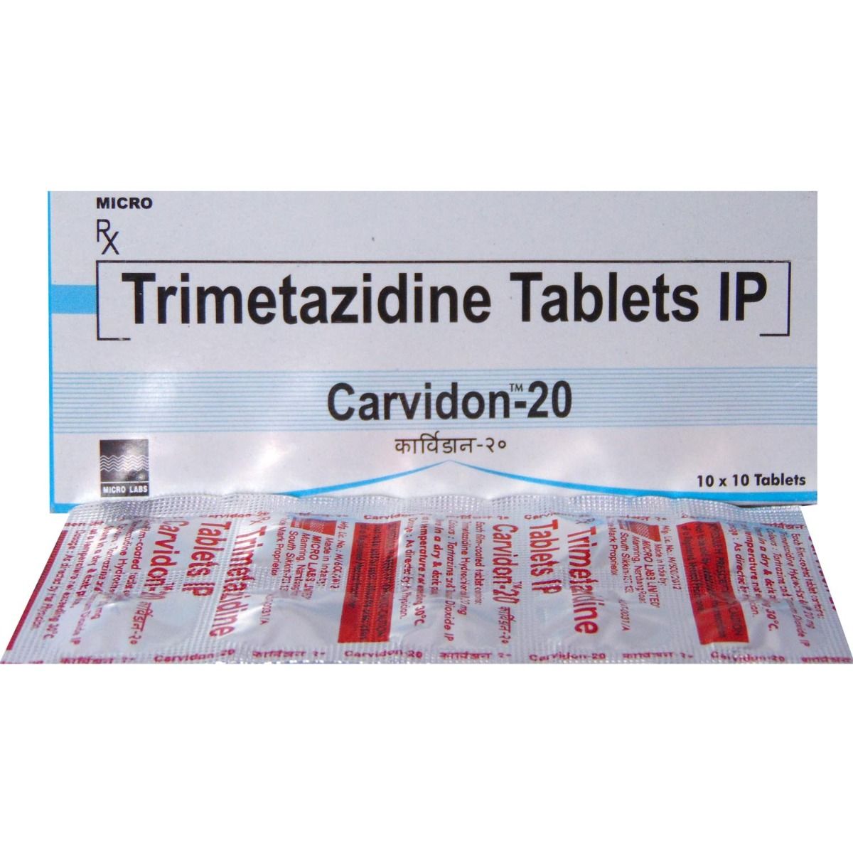 CARVIDON 20MG TABLET Price, Uses, Side Effects, Composition - Apollo ...