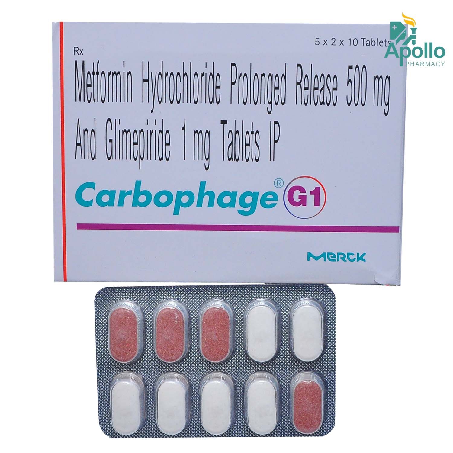 CARBOPHAGE G 1MG TABLET Price, Uses, Side Effects, Composition - Apollo ...