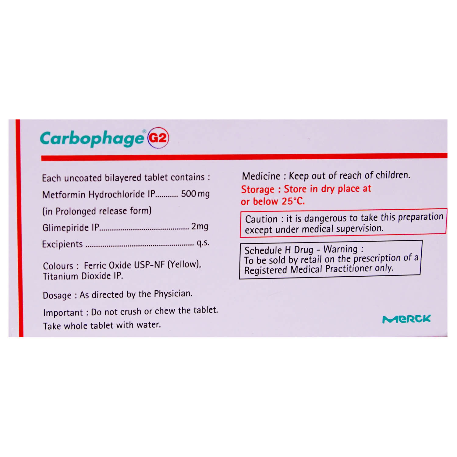 Carbophage G 2 Tablet 10's Price, Uses, Side Effects, Composition ...