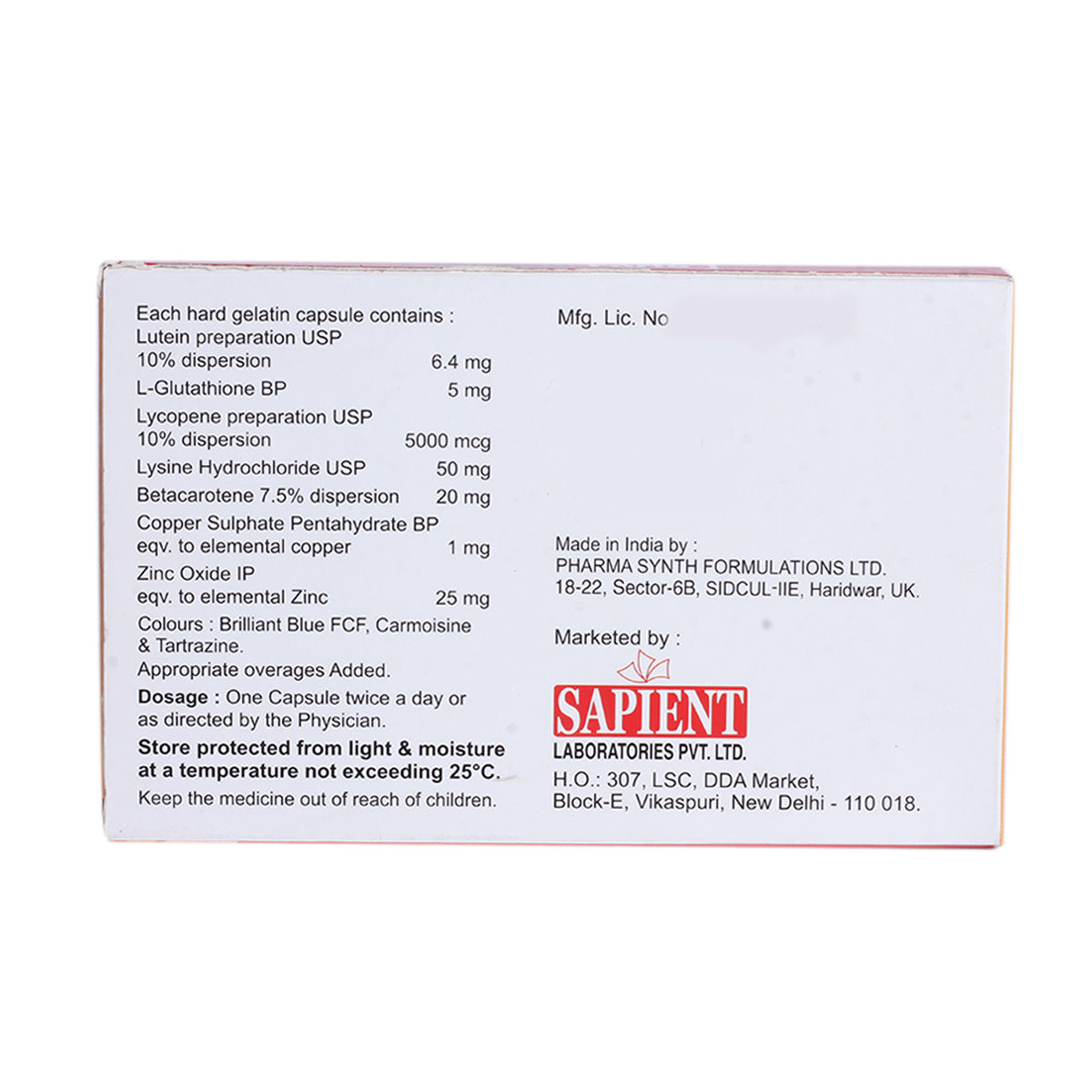 Carovit Forte Tablet 10's Price, Uses, Side Effects, Composition ...