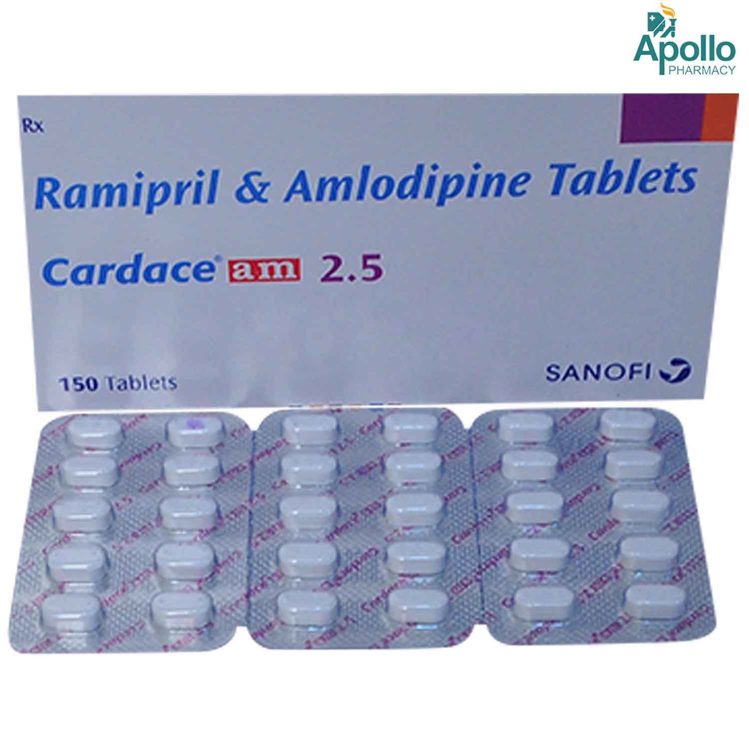 CARDACE AM 2.5/5MG TABLET Price, Uses, Side Effects, Composition ...