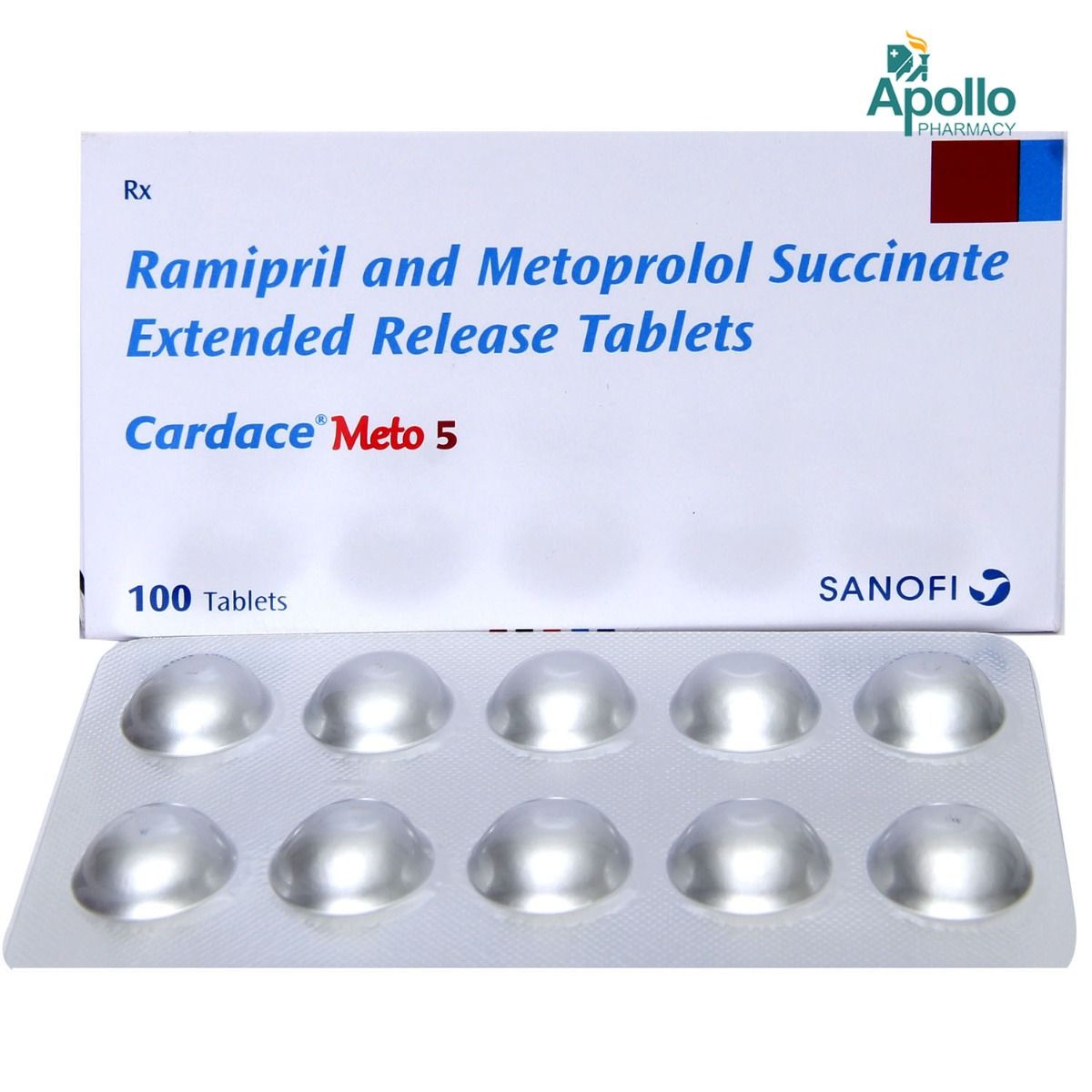 Cardace Meto 5 Tablet 10's Price, Uses, Side Effects, Composition ...