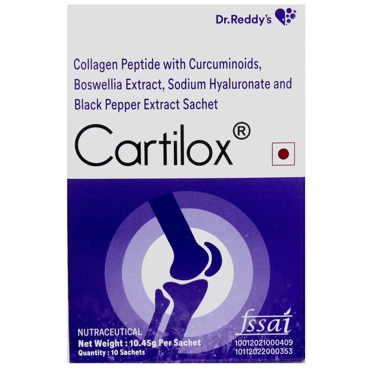 Cartilox Sachet 10.45 gm Price, Uses, Side Effects, Composition ...