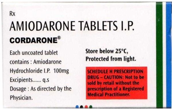 Cordarone Tablet 15's Price, Uses, Side Effects, Composition - Apollo ...