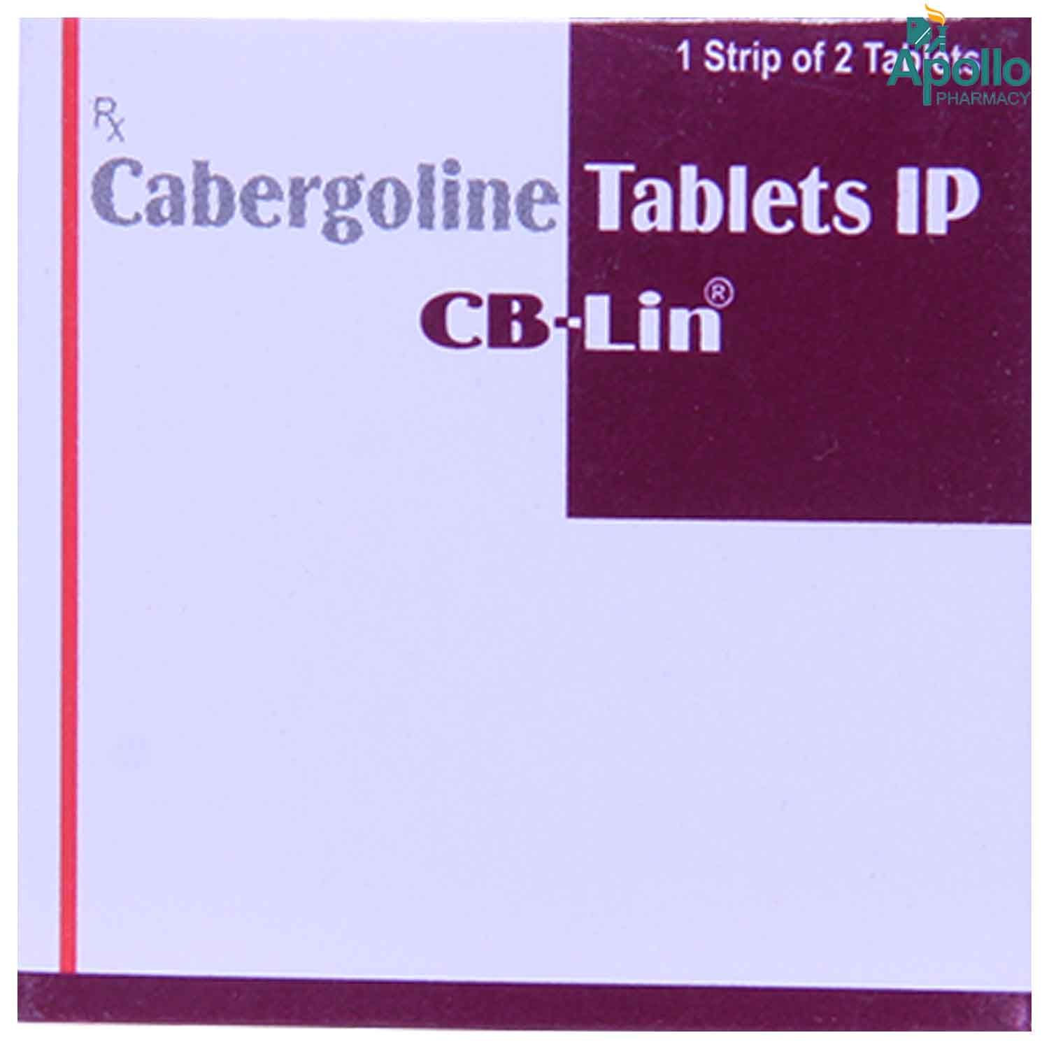 CB LIN Tablet 2's Price, Uses, Side Effects, Composition - Apollo Pharmacy
