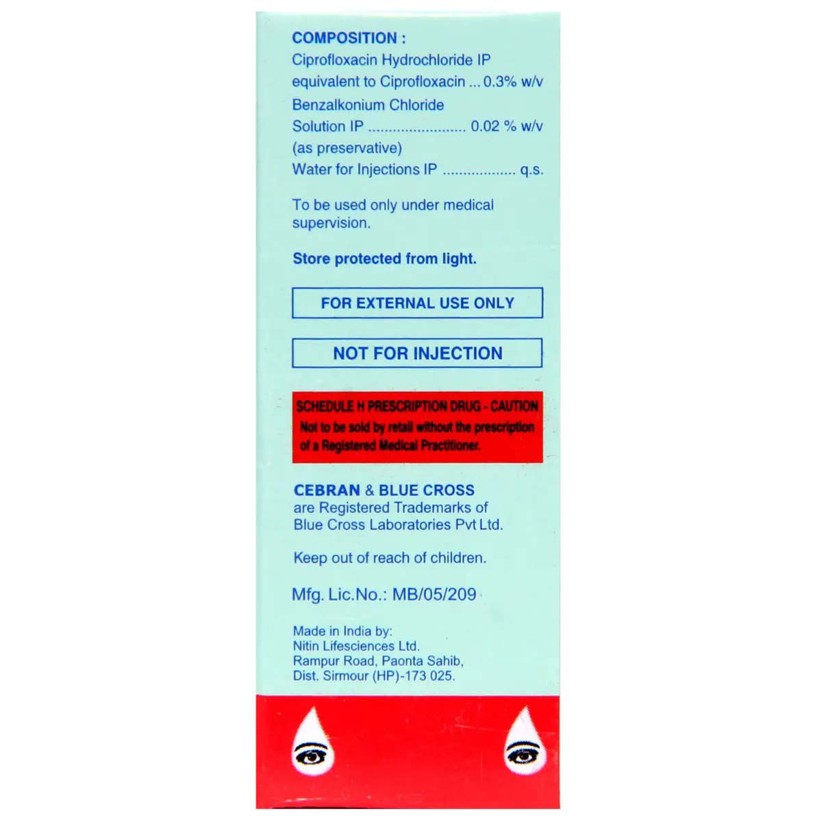 Cebran Eye Drops 5 ml Price, Uses, Side Effects, Composition - Apollo ...