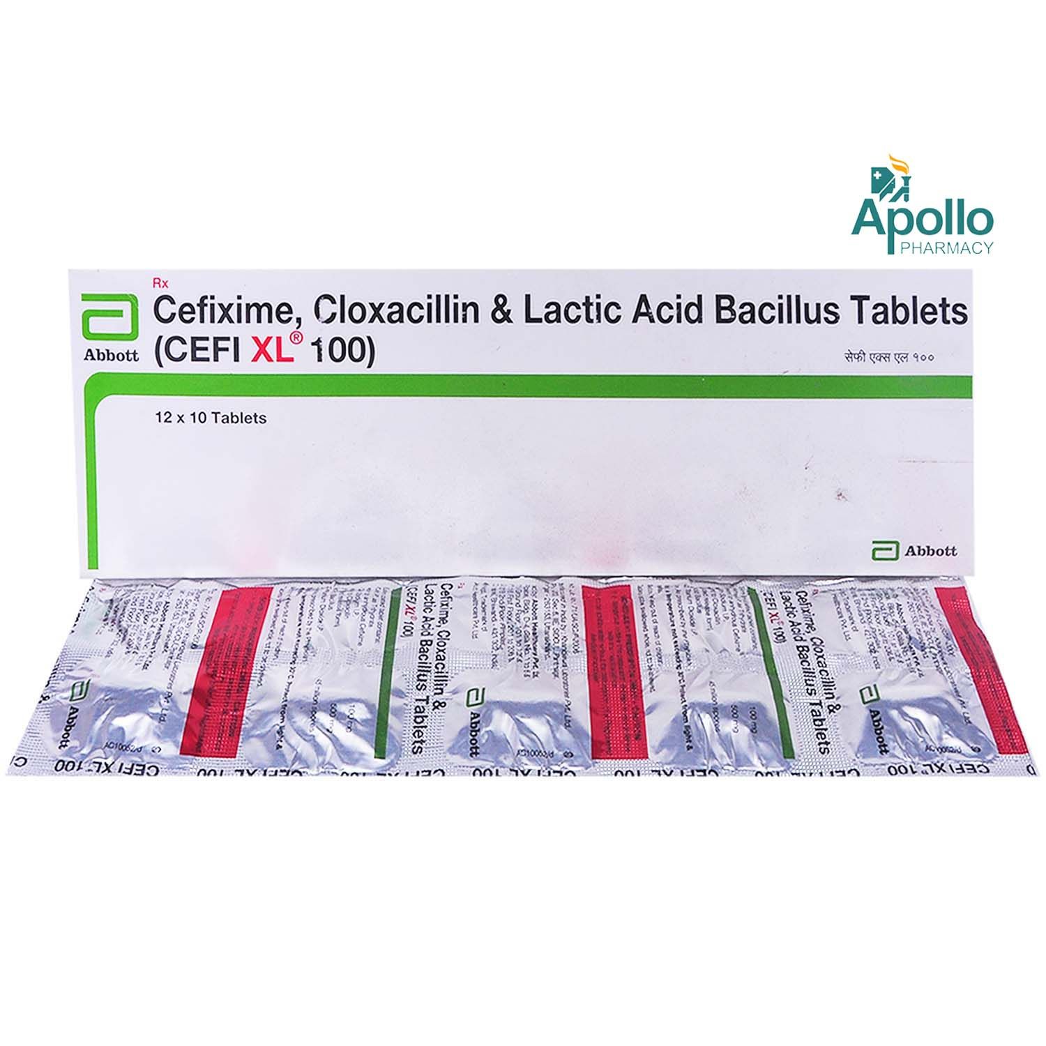 CEFI XL 100MG TABLET Price, Uses, Side Effects, Composition - Apollo ...