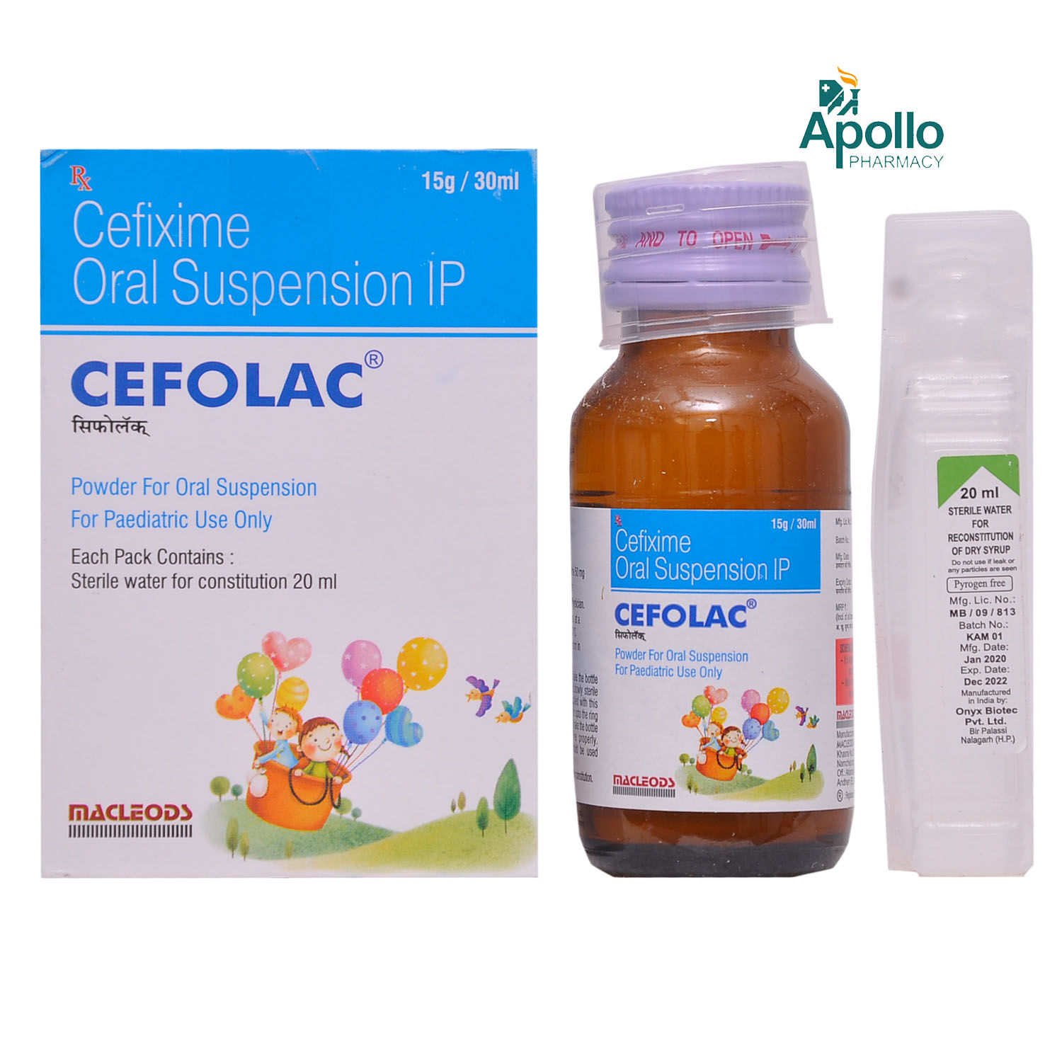 CEFOLAC 15GM SUSPENSION 30ML Price, Uses, Side Effects, Composition ...