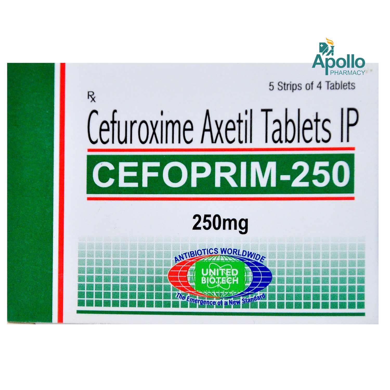 CEFOPRIM 250MG TABLET Price, Uses, Side Effects, Composition - Apollo ...