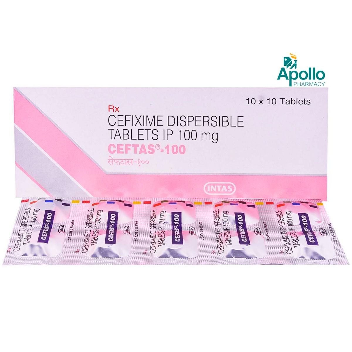 Ceftas 100 mg Tablet 10's Price, Uses, Side Effects, Composition ...