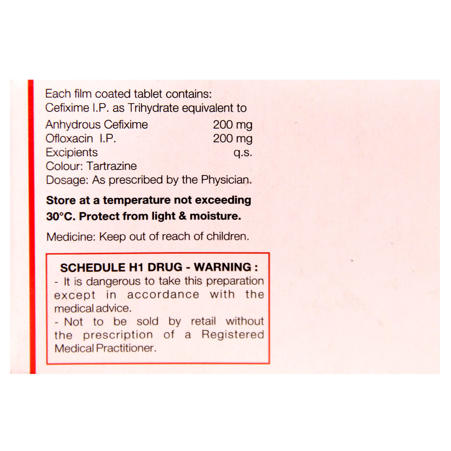 CEFIO 200MG TABLET Price, Uses, Side Effects, Composition - Apollo Pharmacy