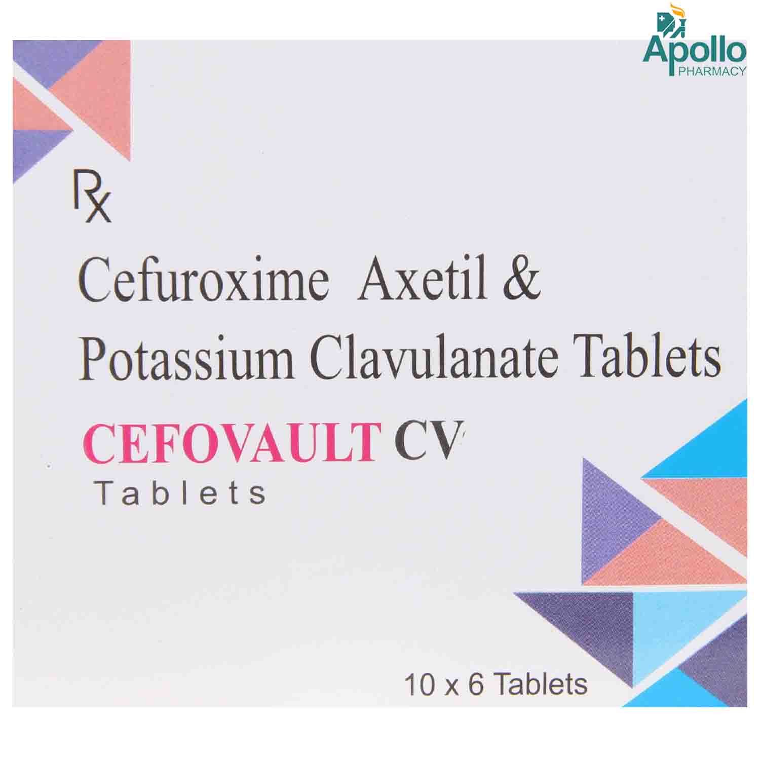 Cefovault CV Tablet 6's Price, Uses, Side Effects, Composition - Apollo ...