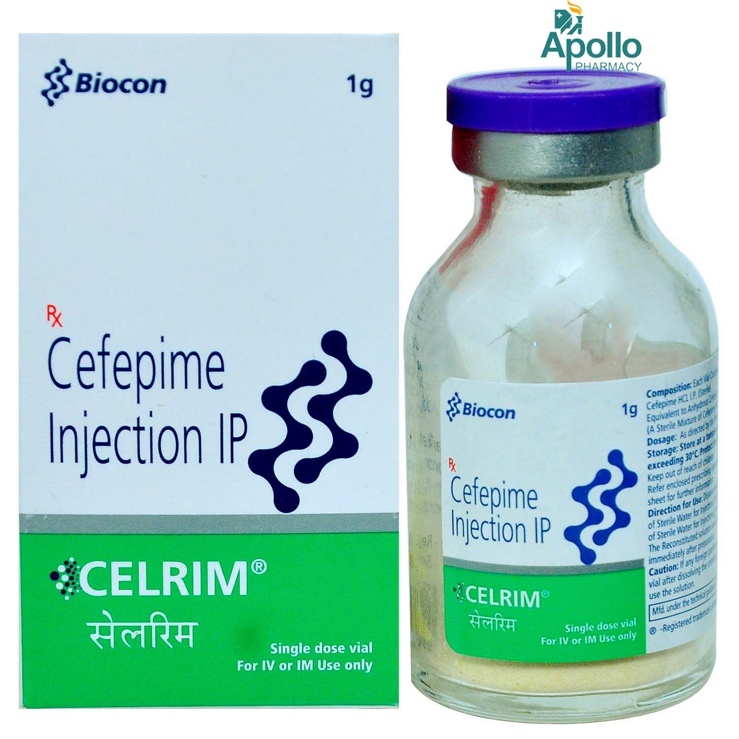 CELRIM INJECTION 1GM Price, Uses, Side Effects, Composition - Apollo ...