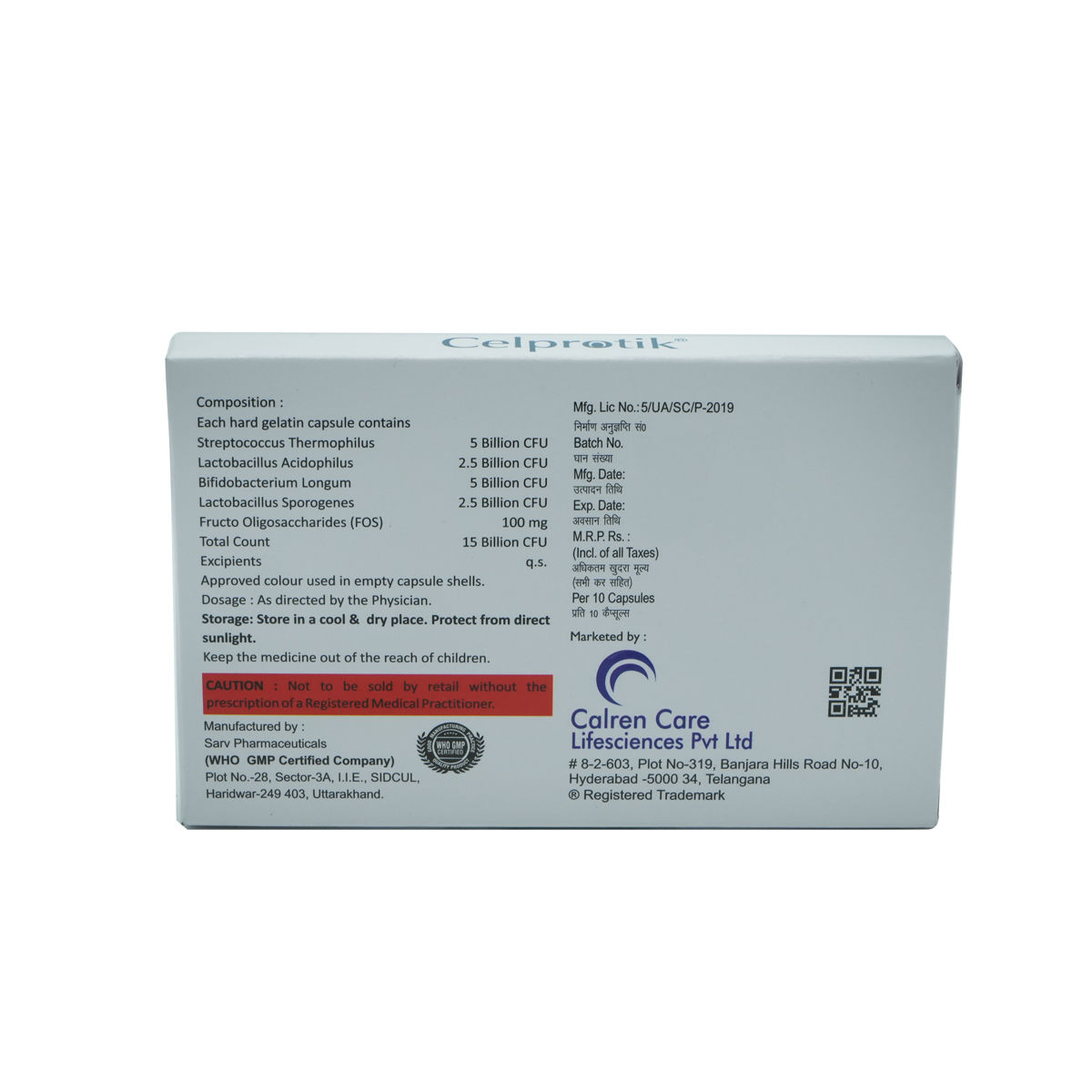 Celprotik Capsule 10's Price, Uses, Side Effects, Composition - Apollo ...