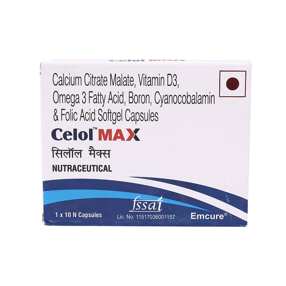 Celol Max Softgel Capsule 10's Price, Uses, Side Effects, Composition ...
