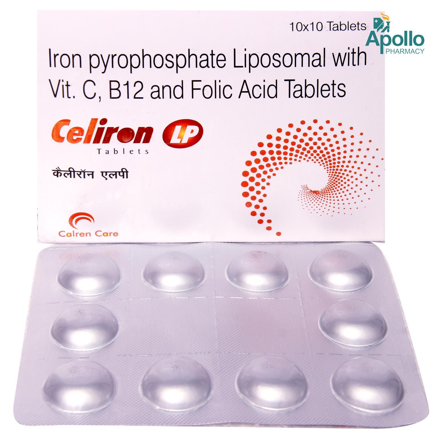 Celiron LP Tablet 10's Price, Uses, Side Effects, Composition - Apollo ...