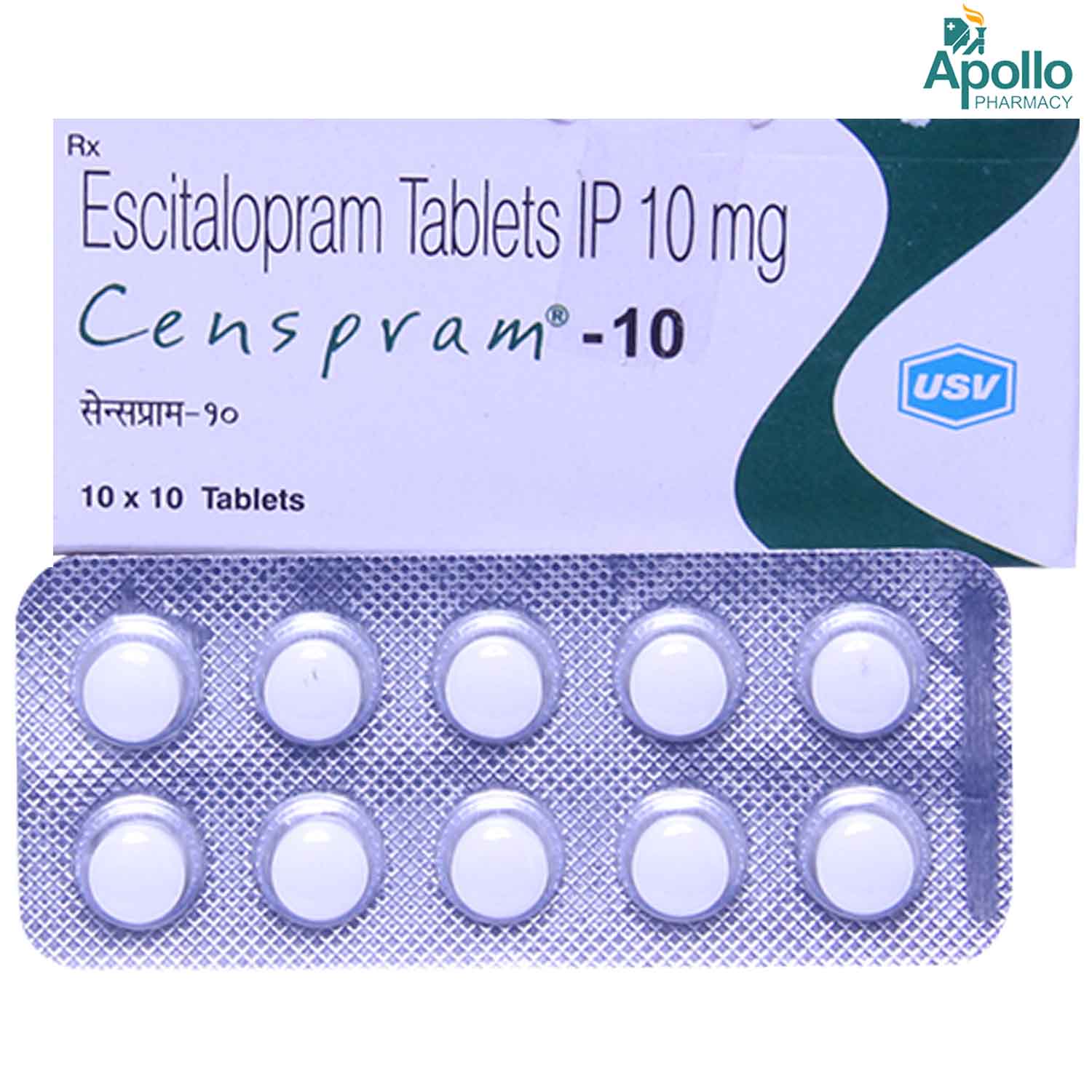 Censpram 10 Tablet 10's Price, Uses, Side Effects, Composition - Apollo ...