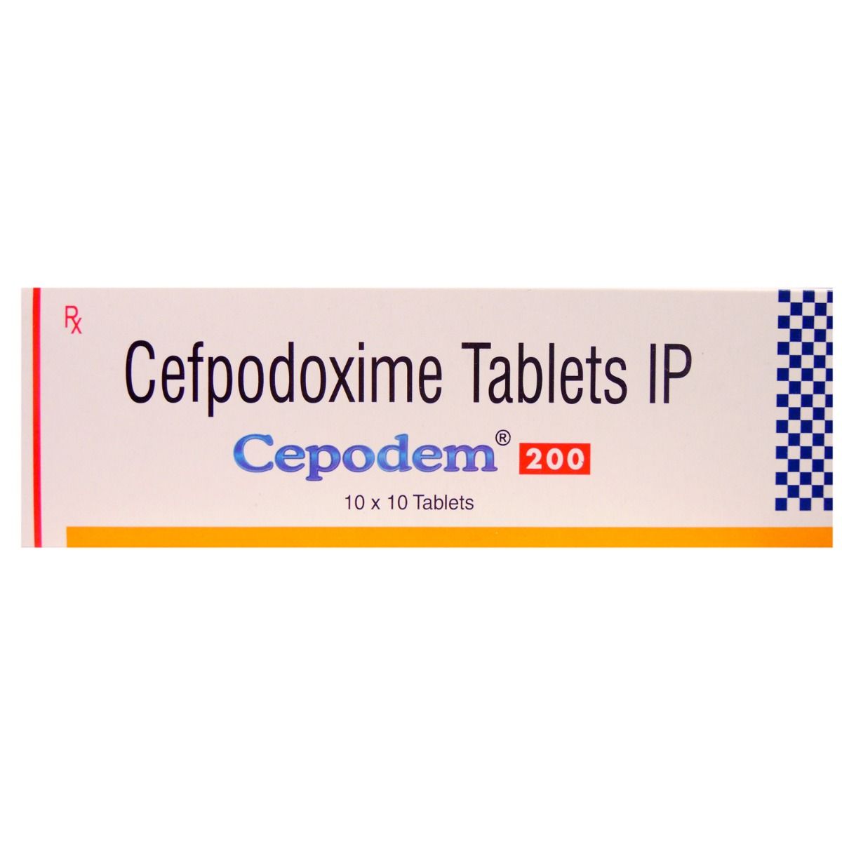 Cepodem 200mg Tablet 10's Price, Uses, Side Effects, Composition ...