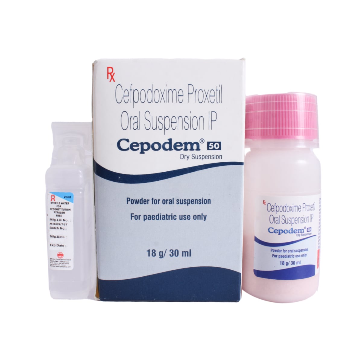 Cepodem 50 Dry Syrup 30 ml Price, Uses, Side Effects, Composition ...