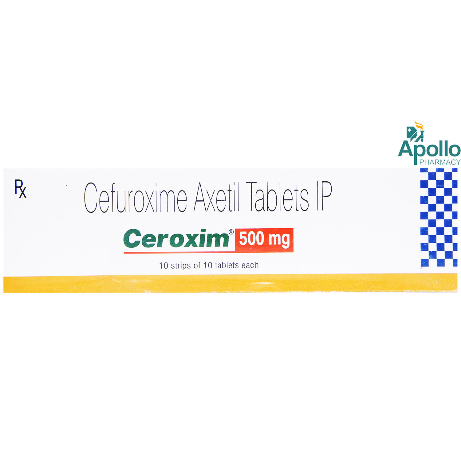 CEROXIM 500MG TABLET Price, Uses, Side Effects, Composition - Apollo ...