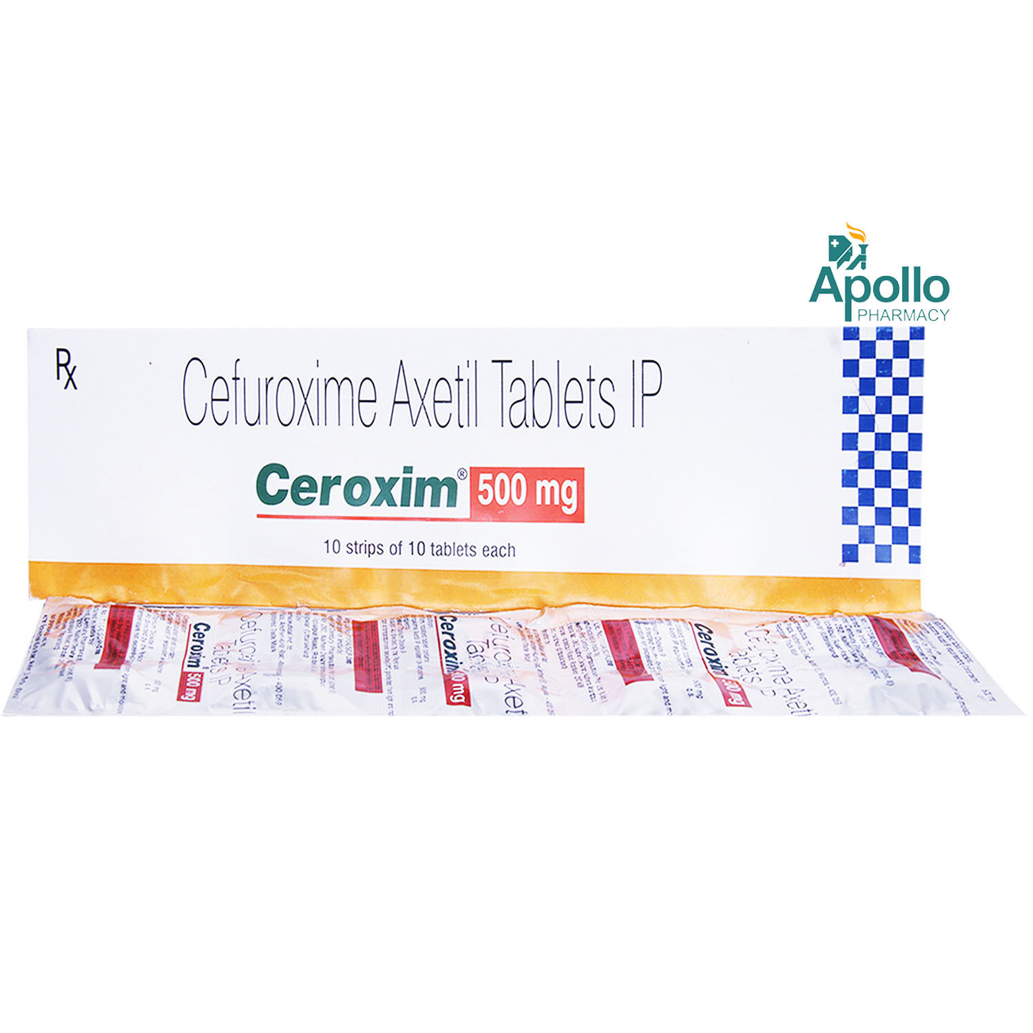 CEROXIM 500MG TABLET Price, Uses, Side Effects, Composition - Apollo ...