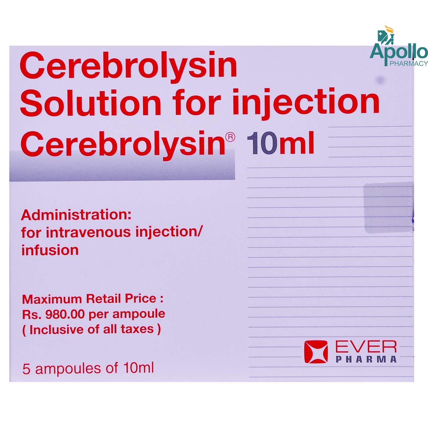 Cerebrolysin Injection 10 ml Price, Uses, Side Effects, Composition ...