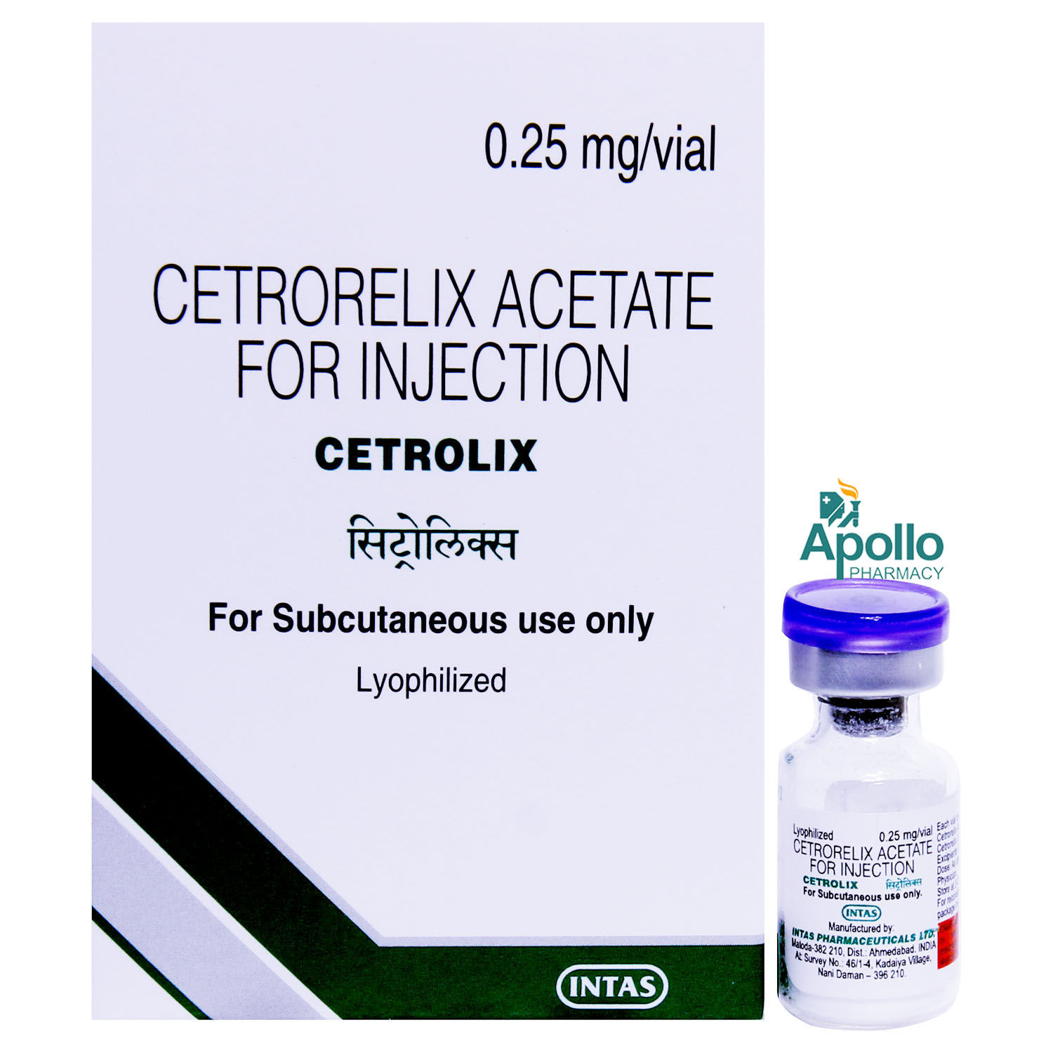 Cetrolix Injection 0.25 ml Price, Uses, Side Effects, Composition ...